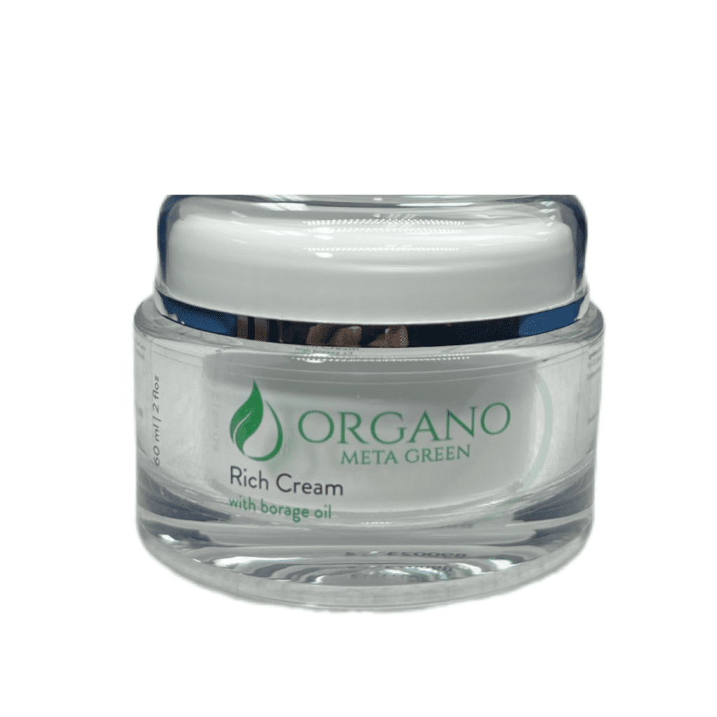 Rich Cream With Borage Oil | Organo Meta Green